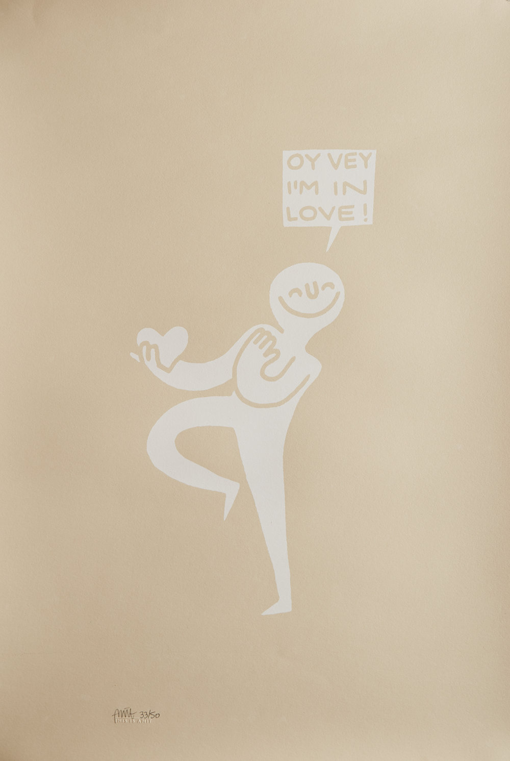 Oy Vey Print by Amit Greenberg — Jewish Food Society