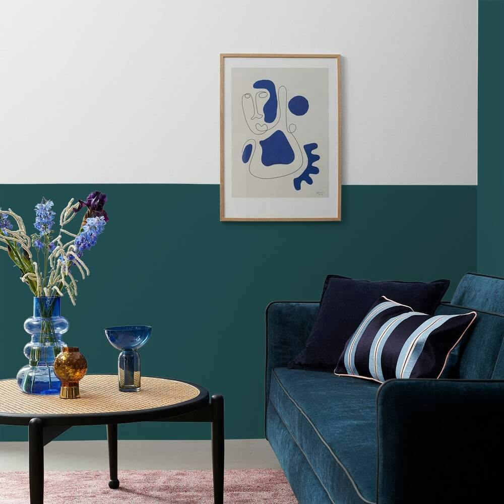 Blue-Green Paint Colours