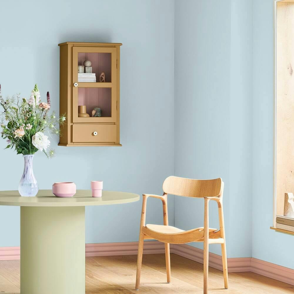 Blue Dining Room Paint Colours