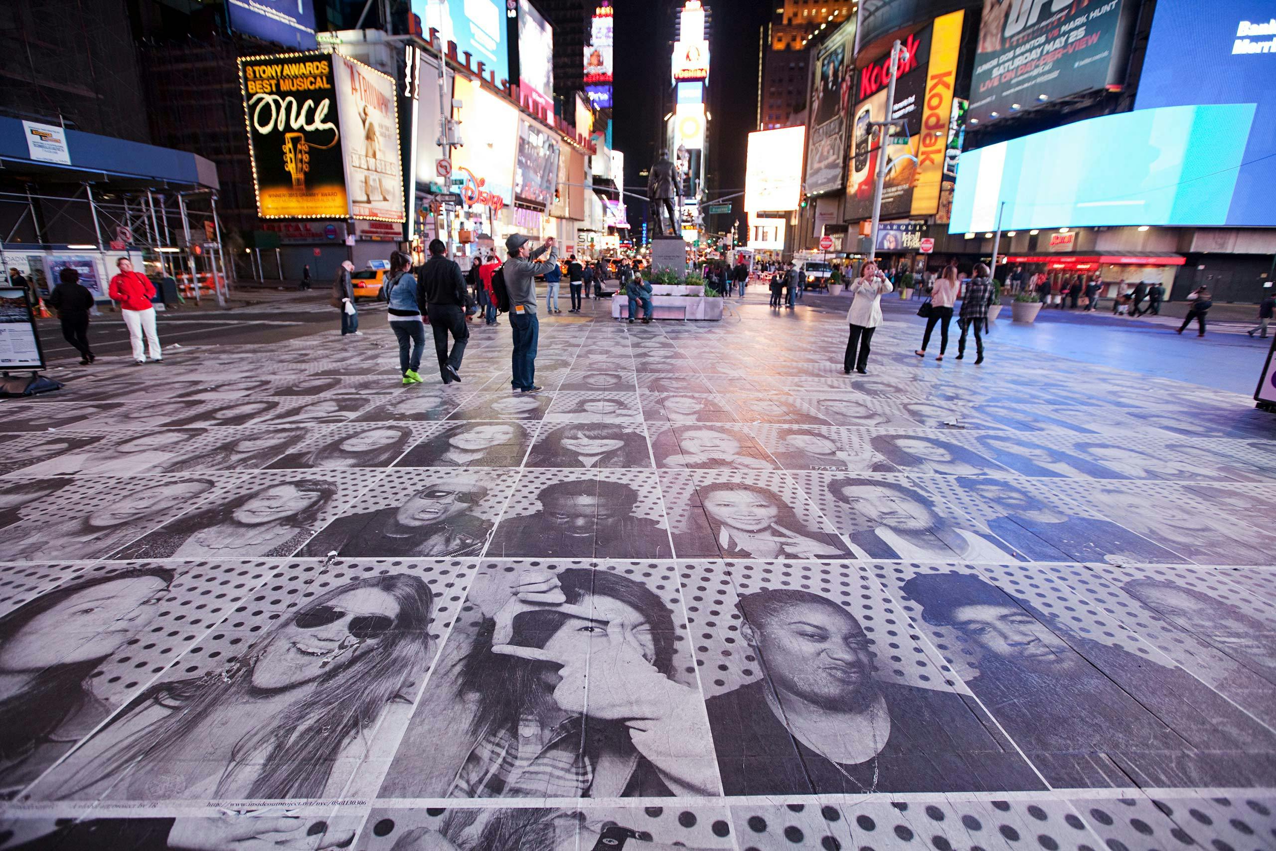 Inside Out, Times Square