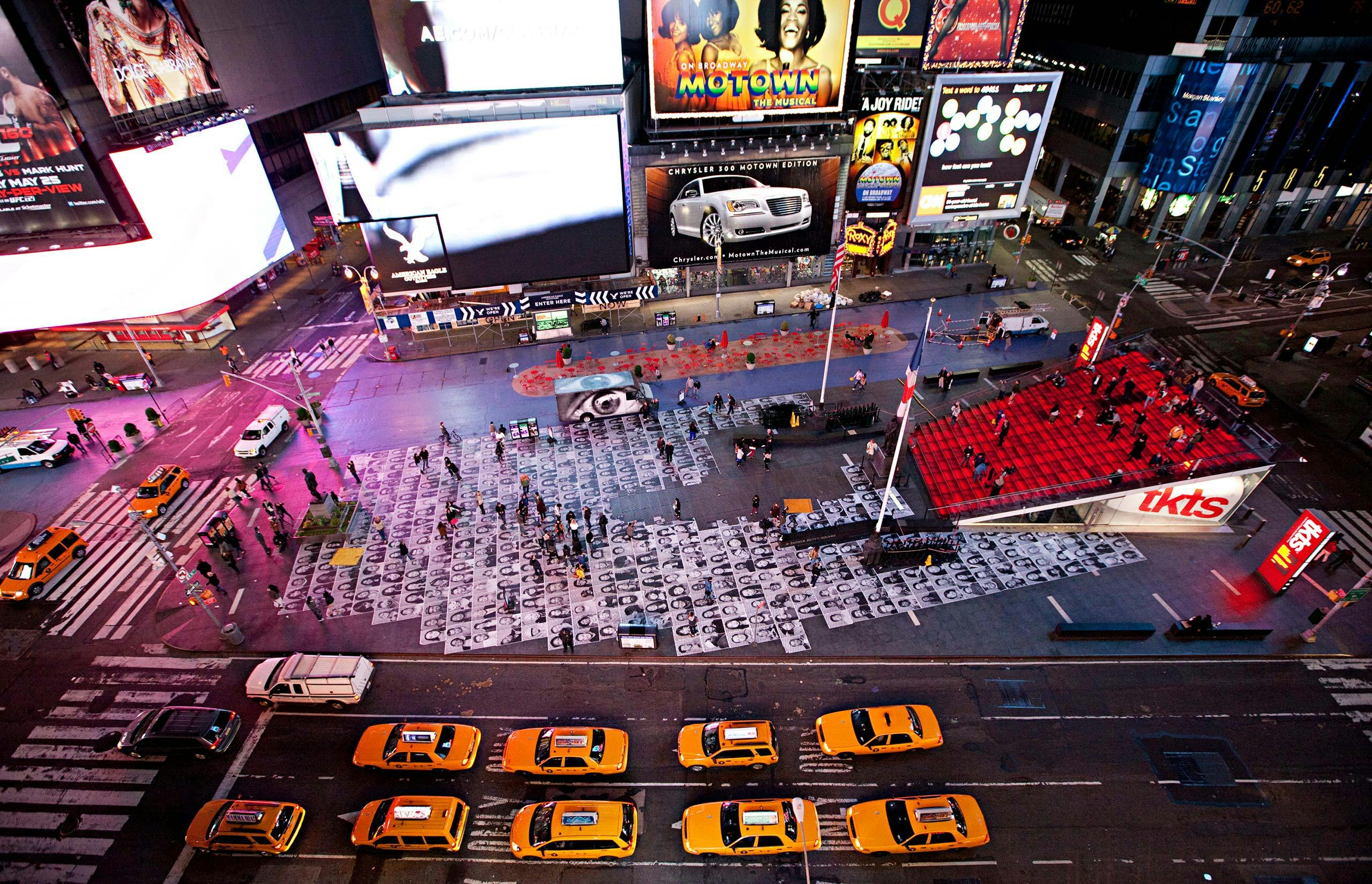 Inside Out, Times Square