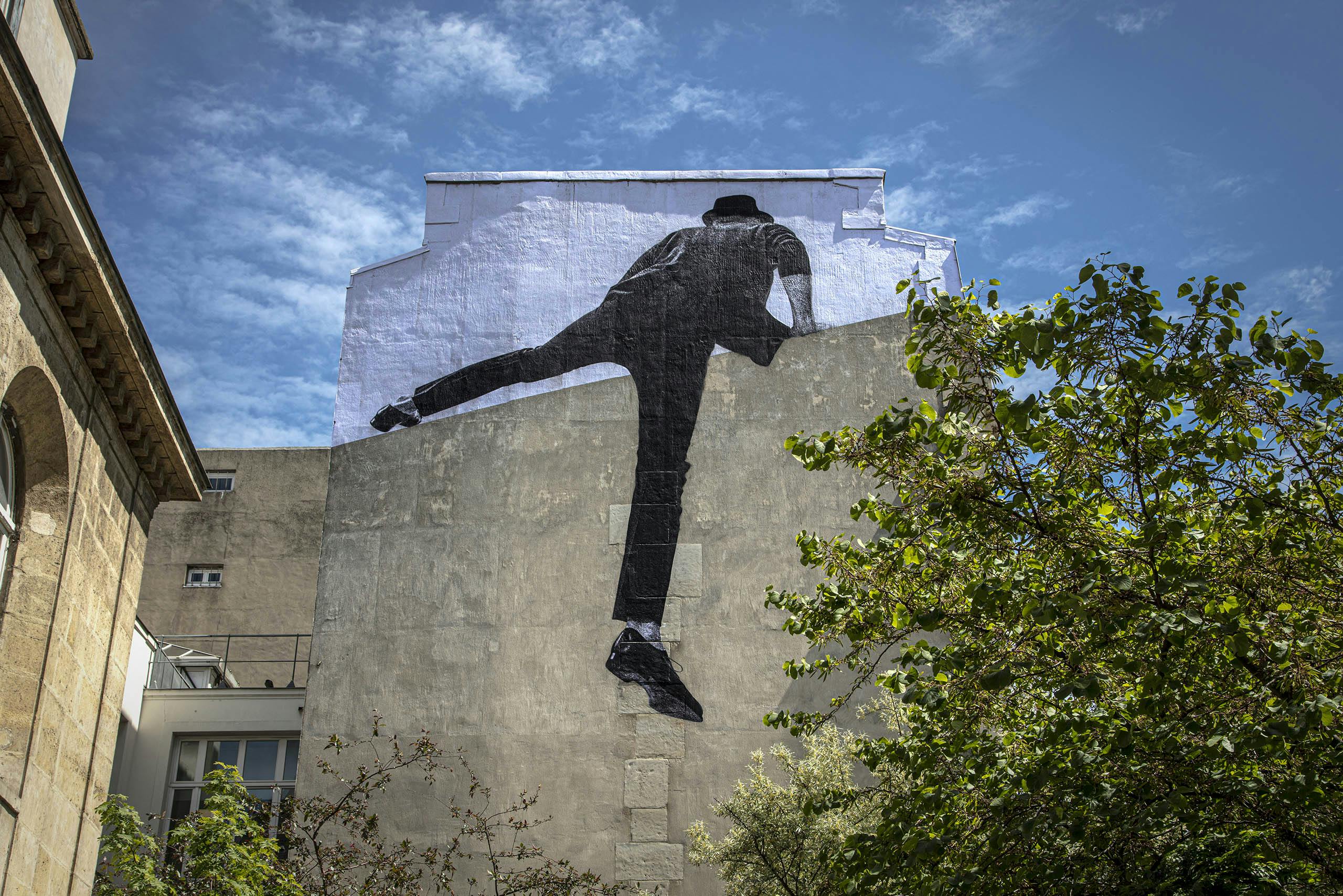 JR PRESENTS A NEW COLLAGE IN PARIS FOR THE 20TH ANNIVERSARY OF THE ...