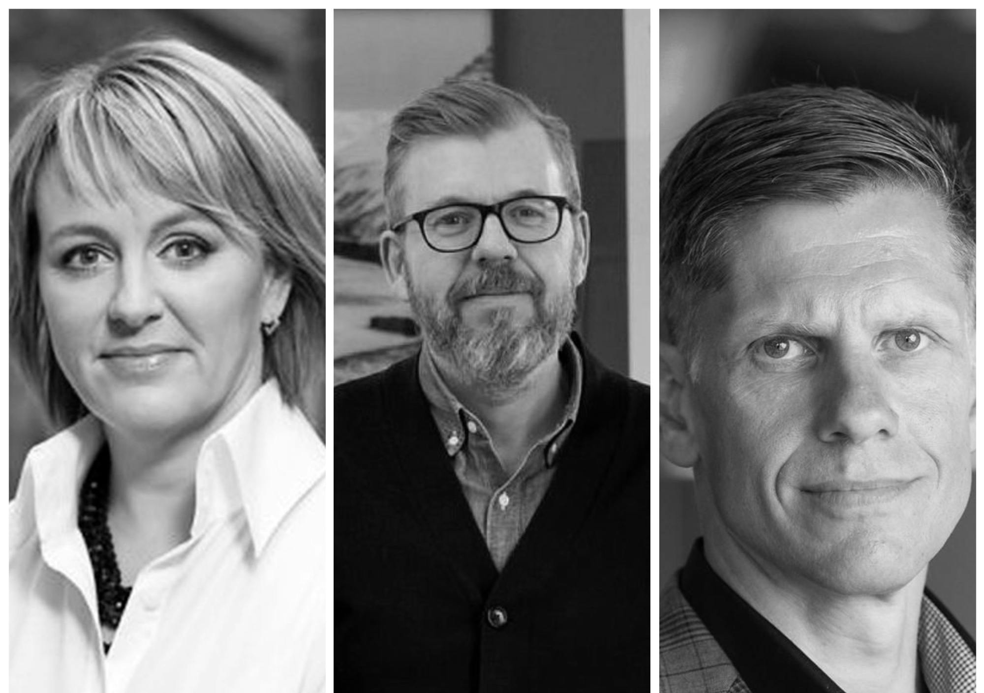 Helgi, Hanna Birna and Heimir form the new Justikal board - Justikal