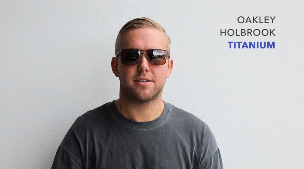 Oakley Holbrook On Face