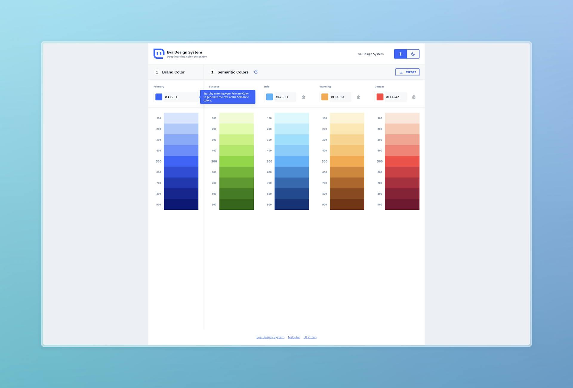 Eva Design System | JUXT Design | JUXT Design