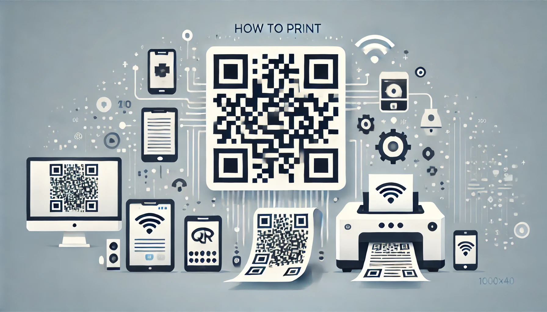 How to Print a QR Code | KADO