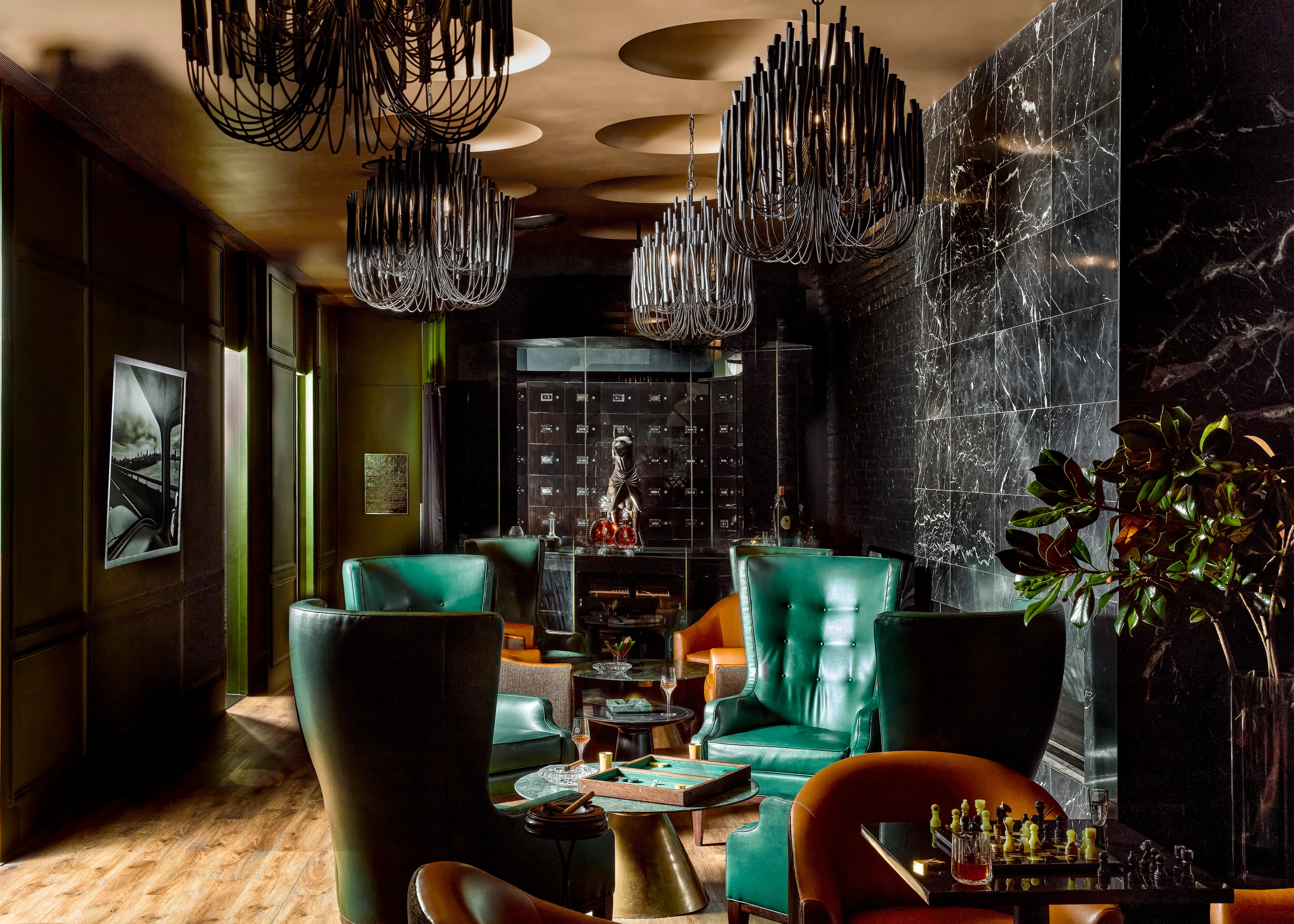 Gentleman’s Lounge | K.A. Murphy Interiors