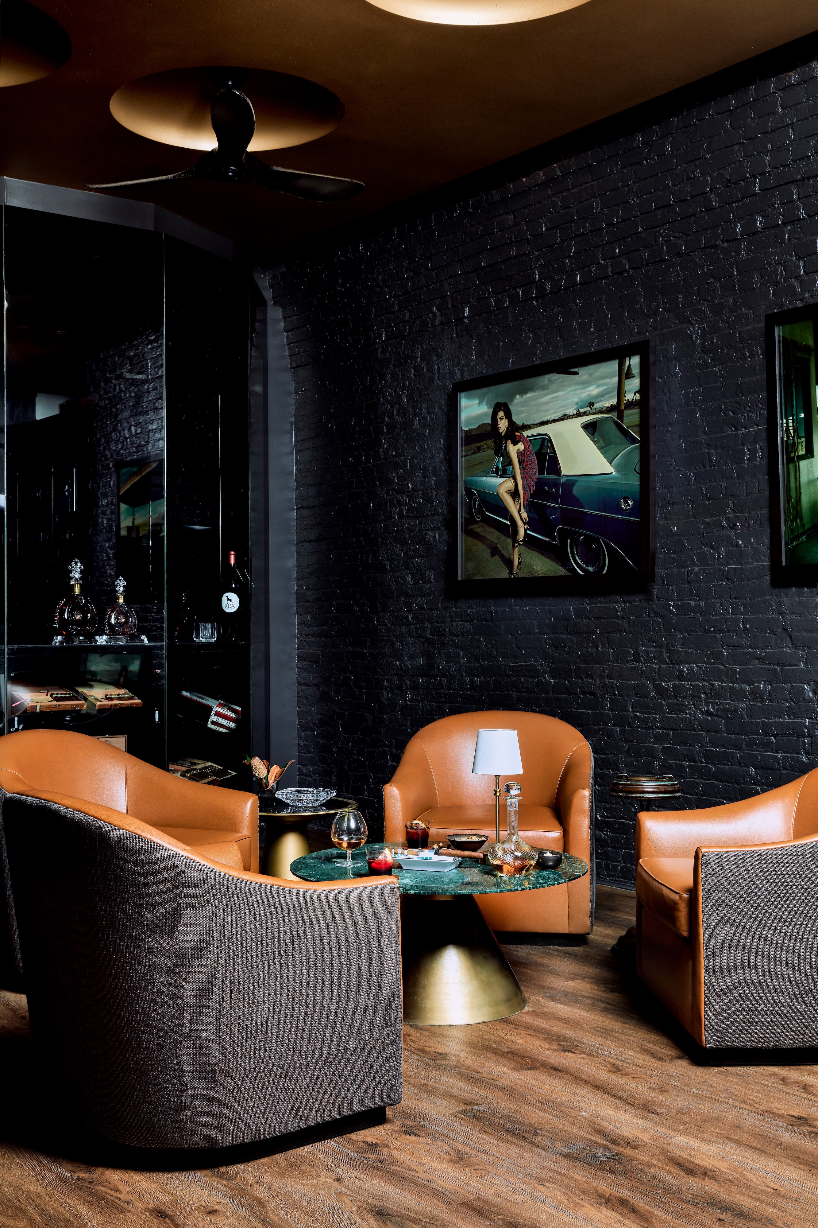 Gentleman’s Lounge | K.A. Murphy Interiors