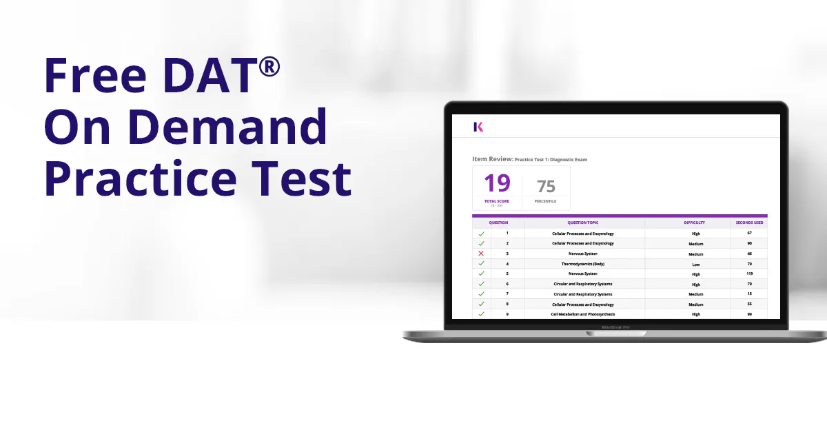 Online Free DAT Practice Test Full Length Kaplan Test Prep Online Free DAT Practice Test Full Length Kaplan Test Prep