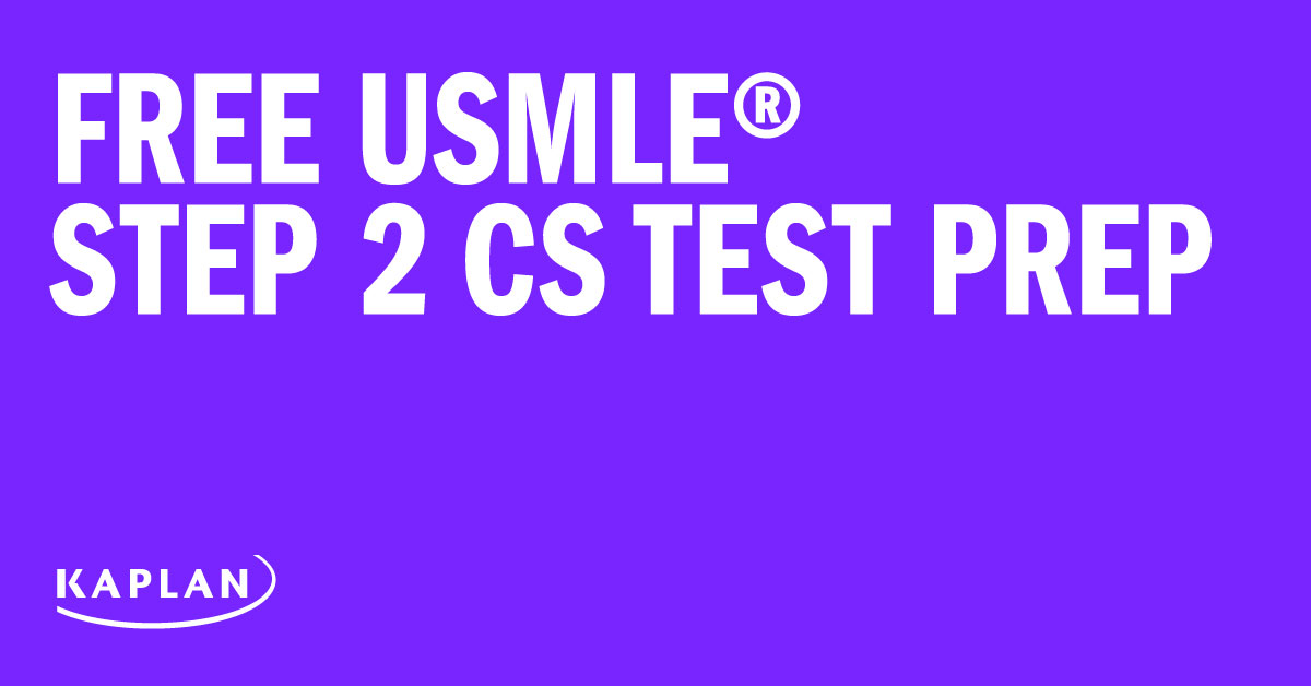 Free USMLE Clinical Skills Test Prep | Kaplan Test Prep