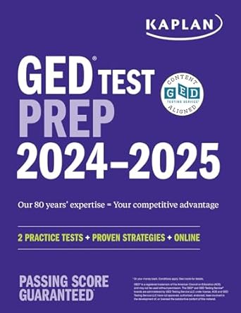 GED Books | GED PREP Books | Kaplan Test Prep