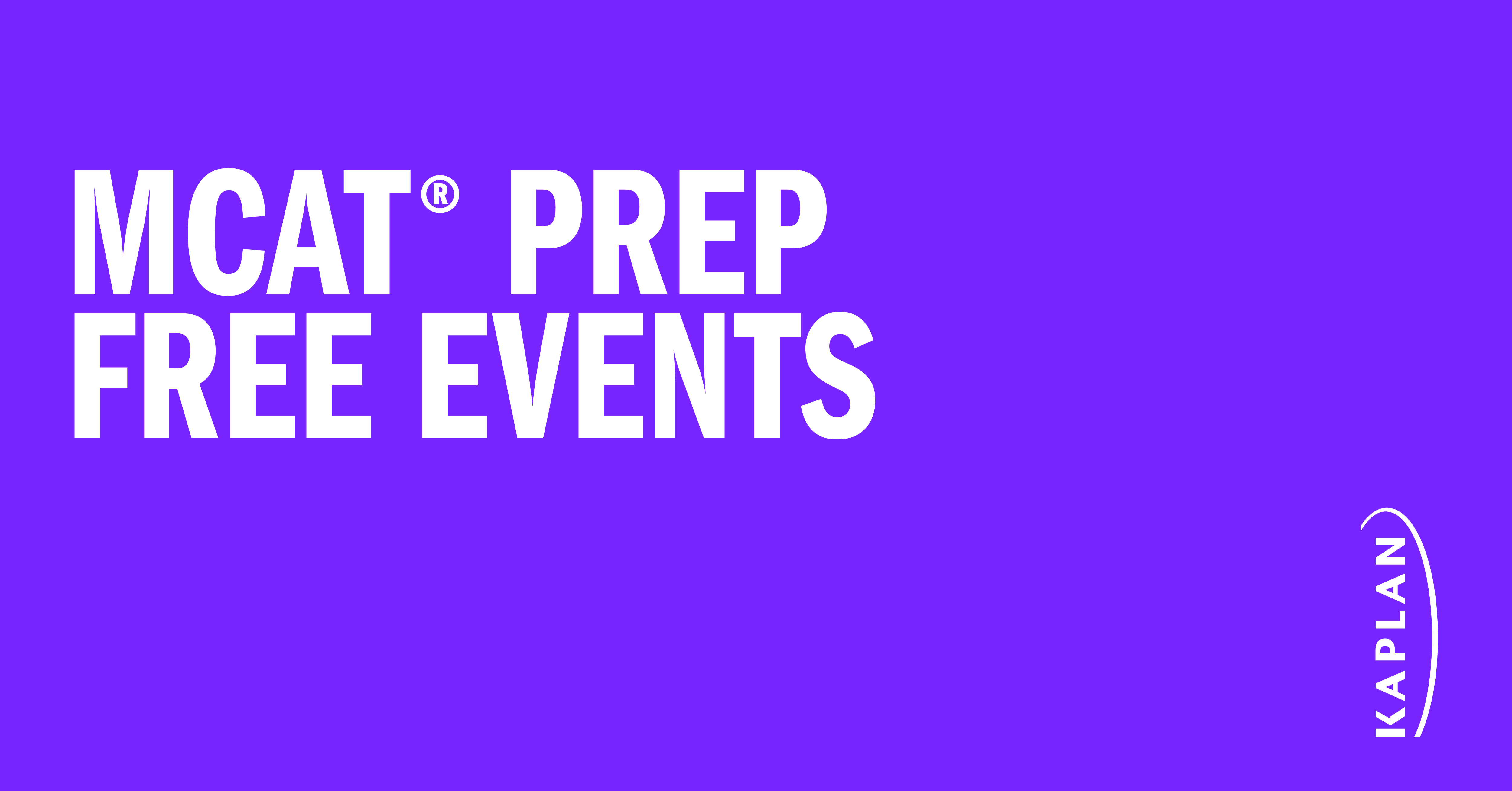 Free Online MCAT Webinars | Kaplan Test Prep