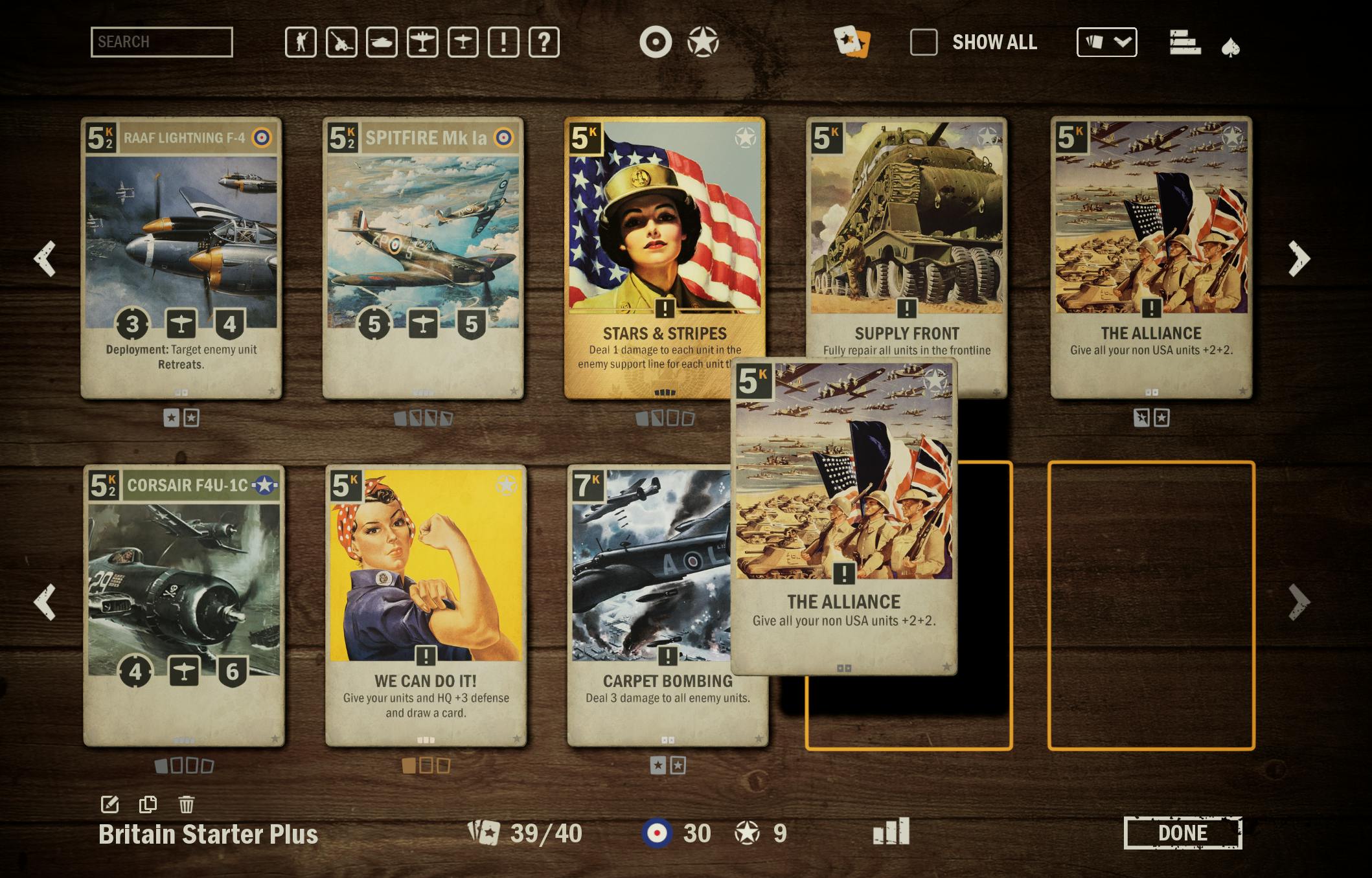 Top 5 beginner tips - The World War II Card Game