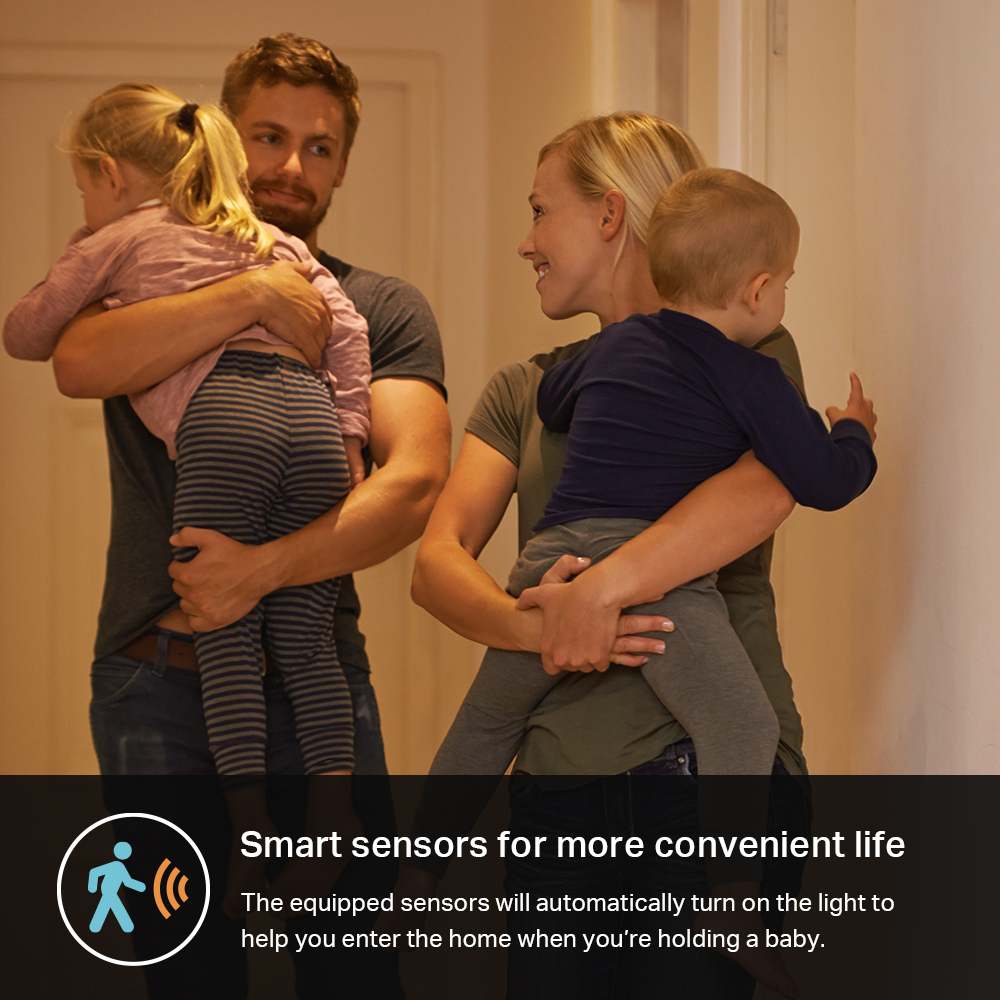 Smart Wi-Fi Light Switch, Motion-Activated | Kasa Smart