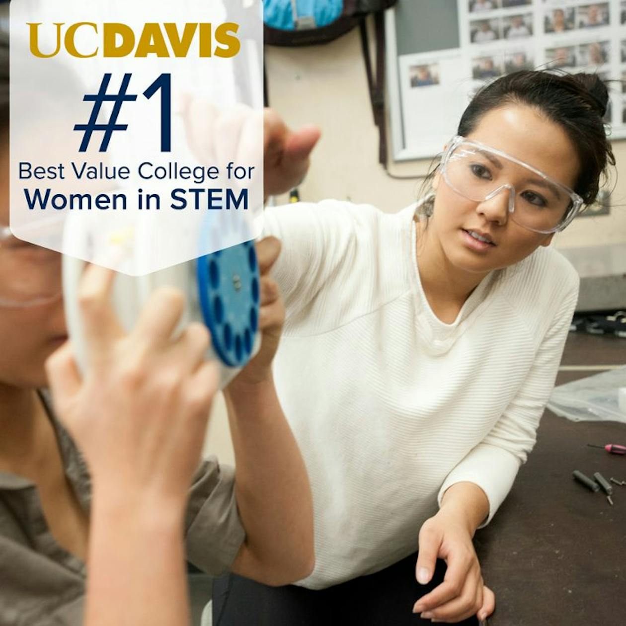 UC Davis Makes Forbes' List for Number of Women in STEM | KDVS