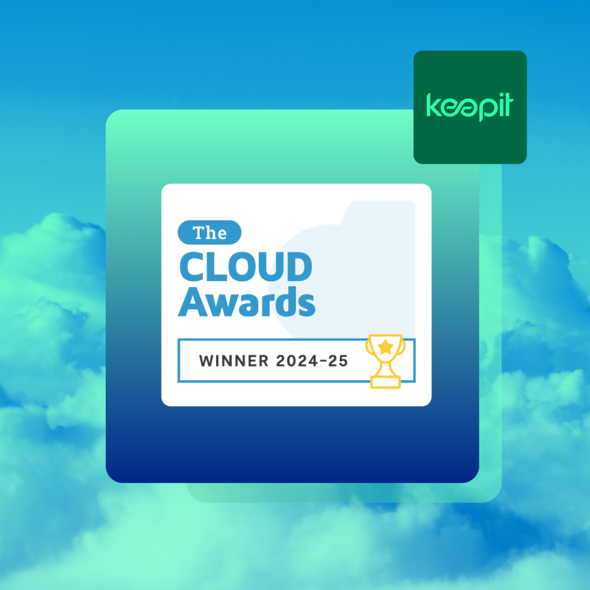 Keepit celebrates dual wins at the 2024/25 Cloud Awards for intelligent ...