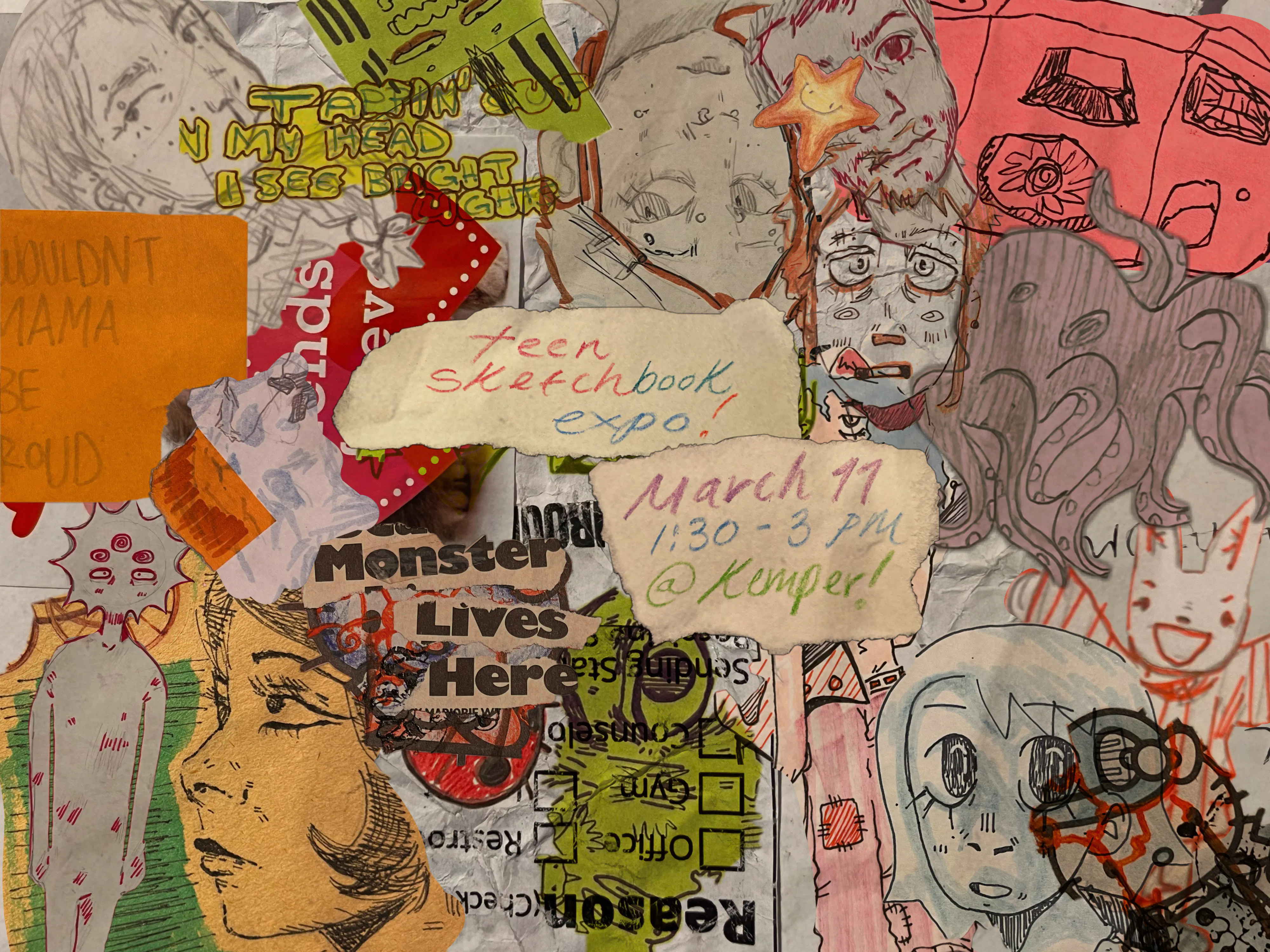 Teen-led Saturday: Sketchbook Expo | Kemper Museum of Contemporary Art
