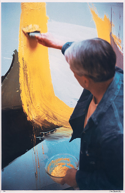 Willem de Kooning 'action' painting, 831 Broadway, New York - 1962 ...