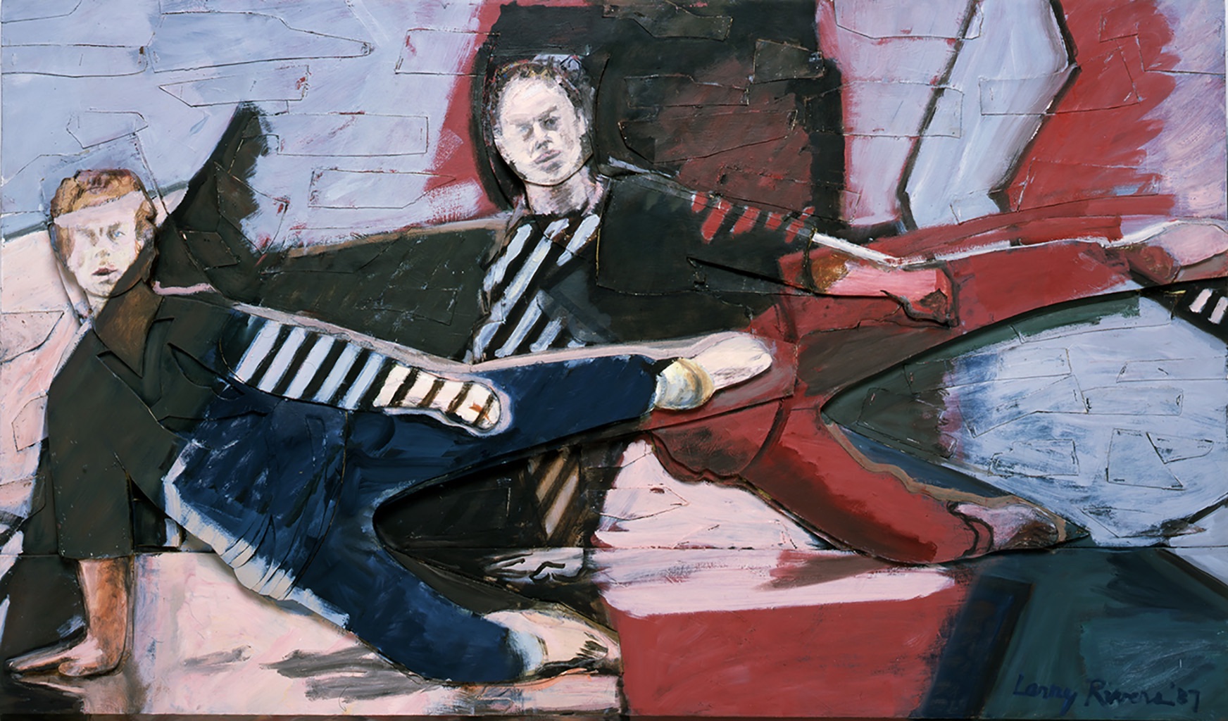 Dancer in an Abstract Field: Merce Spreading II | Kemper Museum of ...