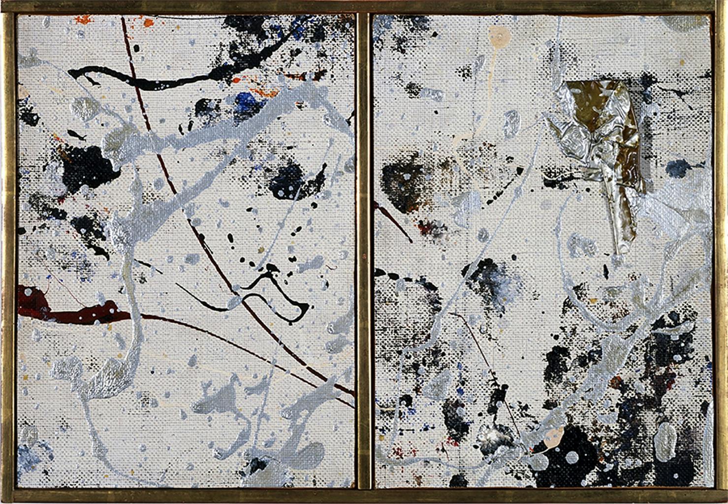 untitled [Silver and Black Diptych] | Kemper Museum of Contemporary Art