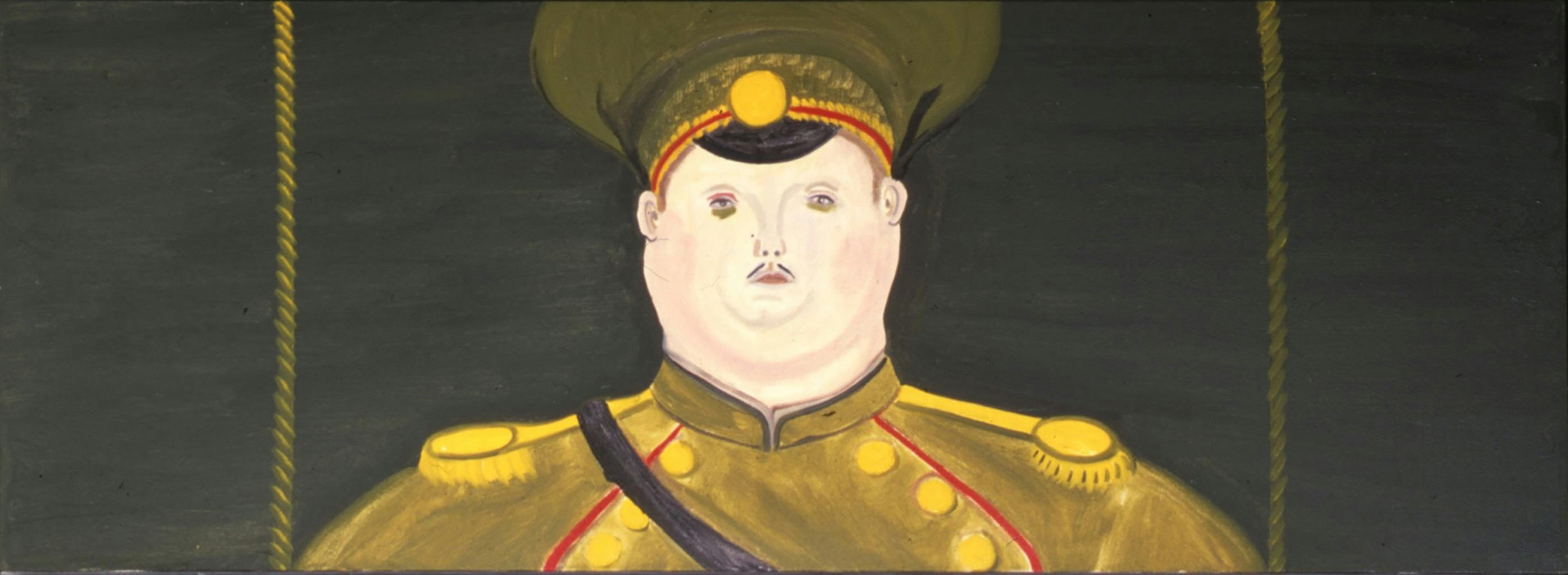 Fernando Botero (born 1932), Captain | Kemper Museum of Contemporary Art