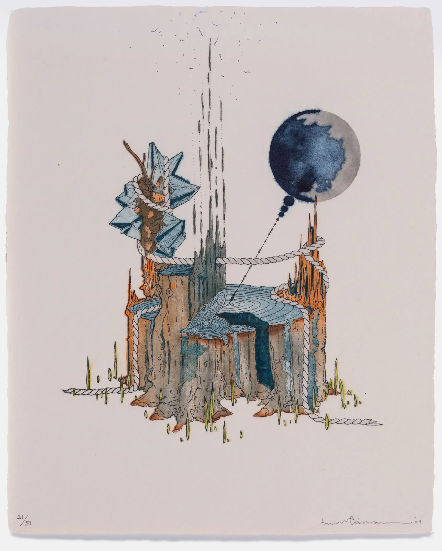 Reverse Pendulum in Blue | Kemper Museum of Contemporary Art