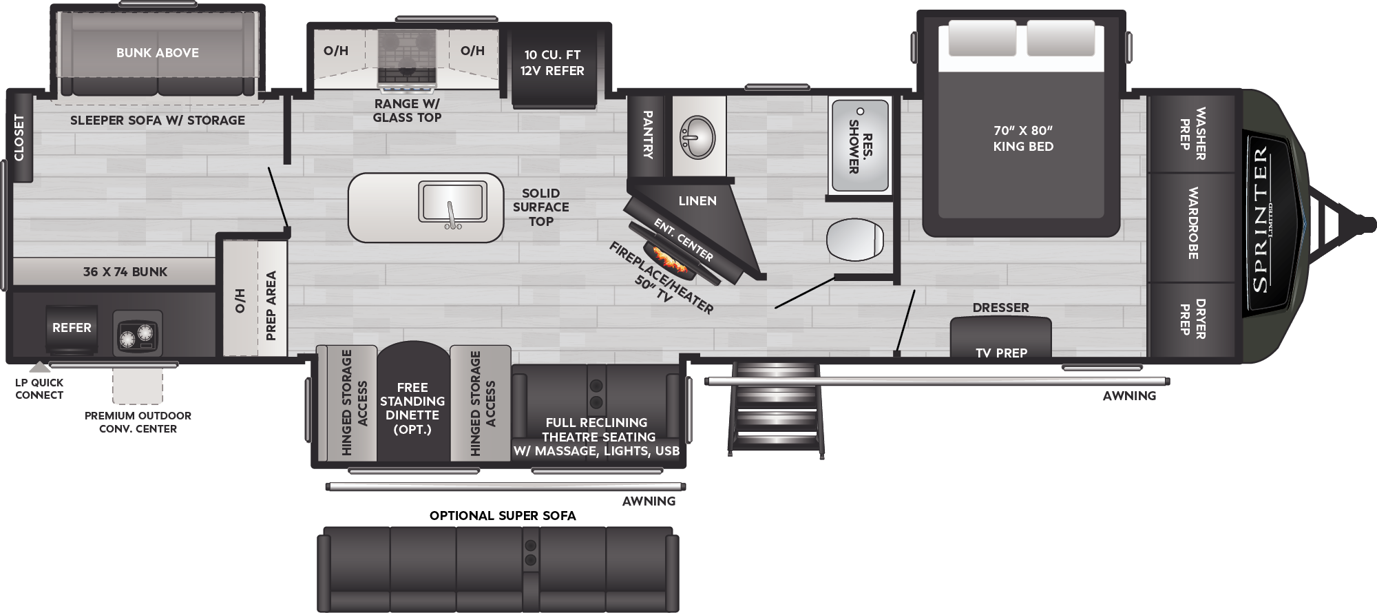 Sprinter Travel Trailer Floor Plans | Floor Roma