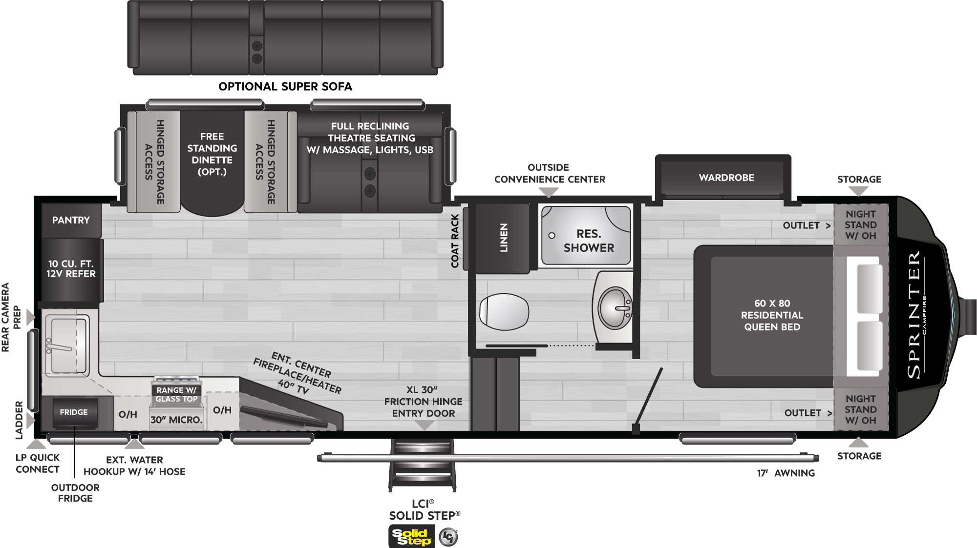 2005 Sprinter Travel Trailer Floor Plans | Floor Roma