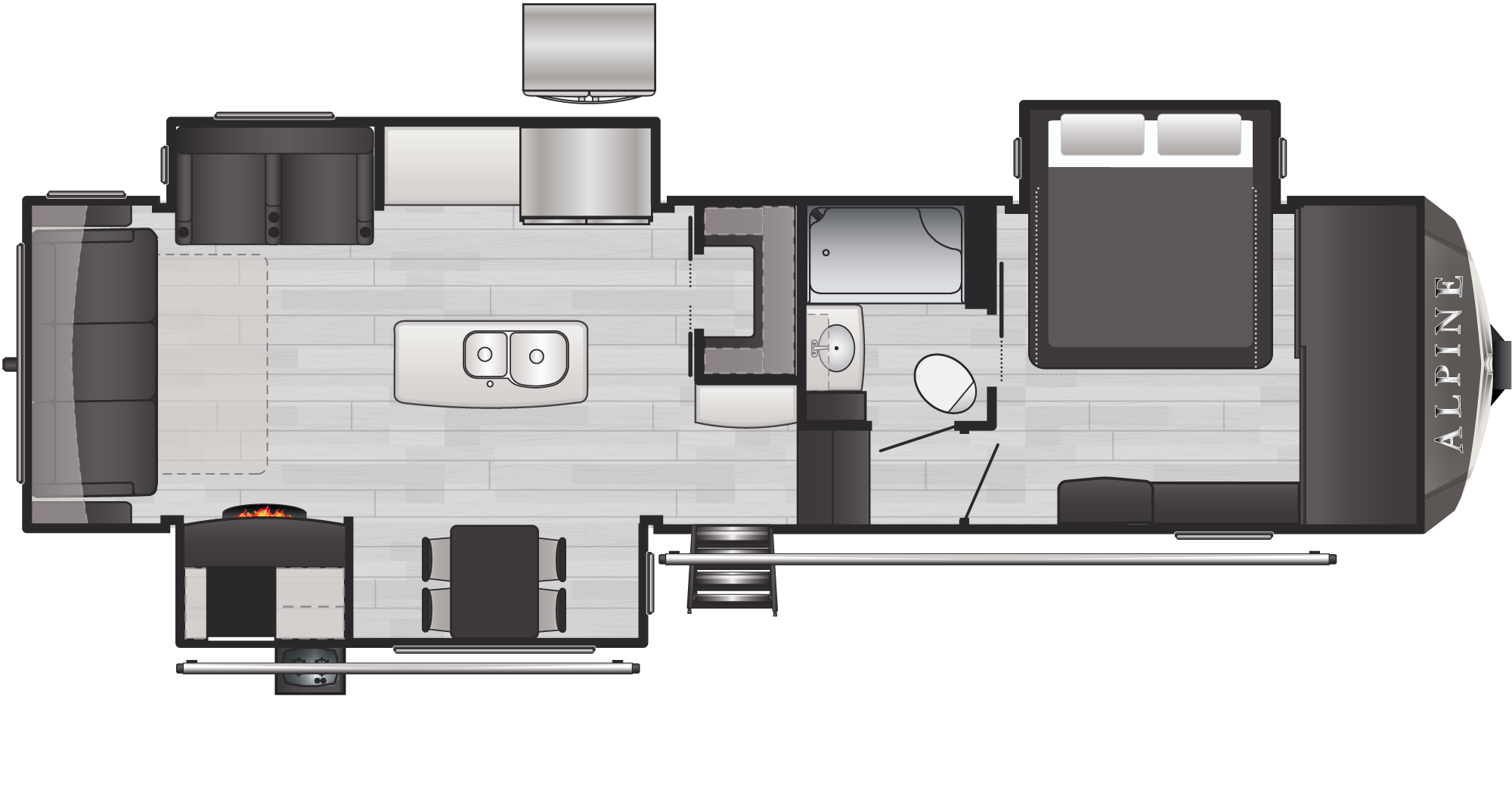 Keystone Alpine 5th Wheel Floor Plans | Floor Roma