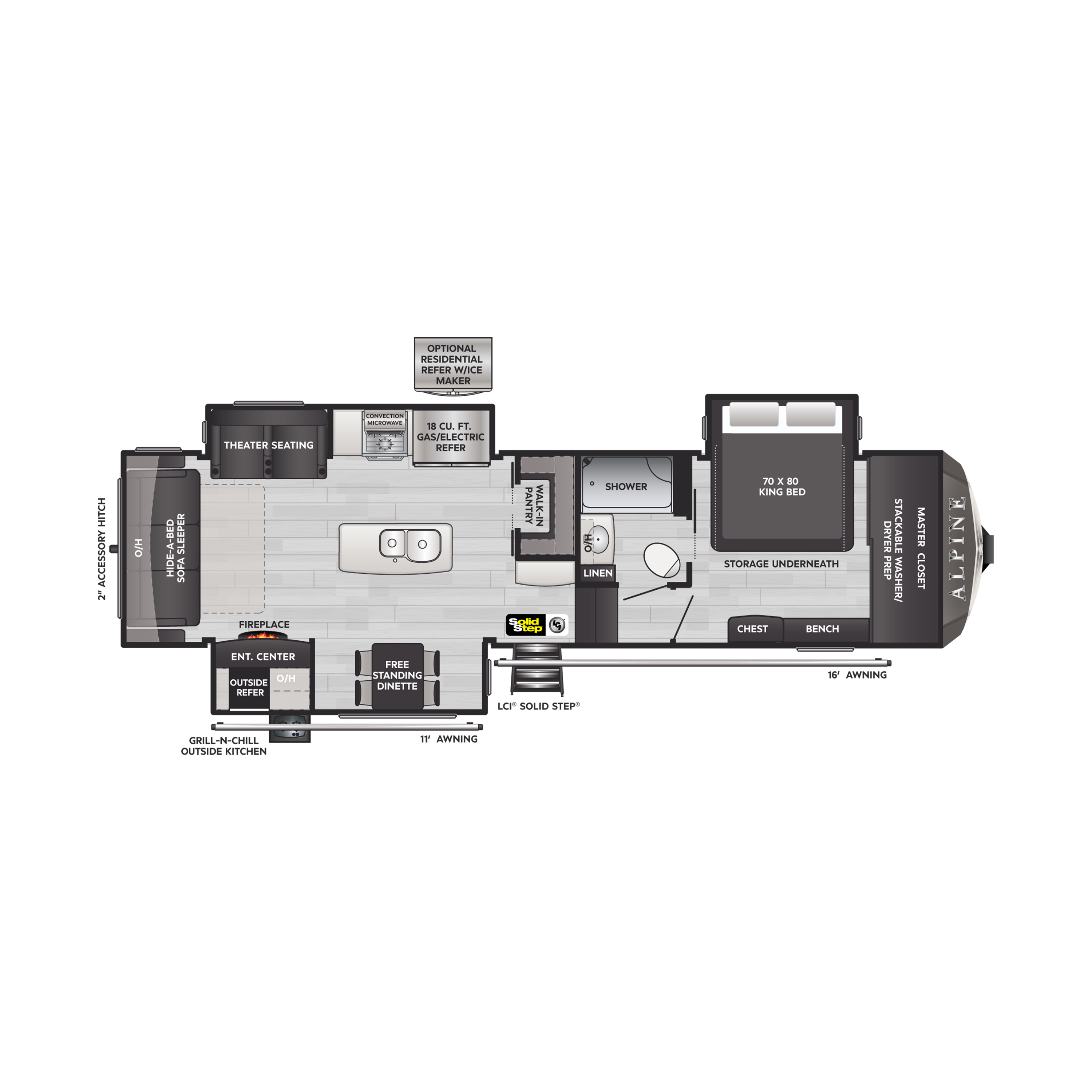 New 2023 Keystone Floorplans - Keystone RV