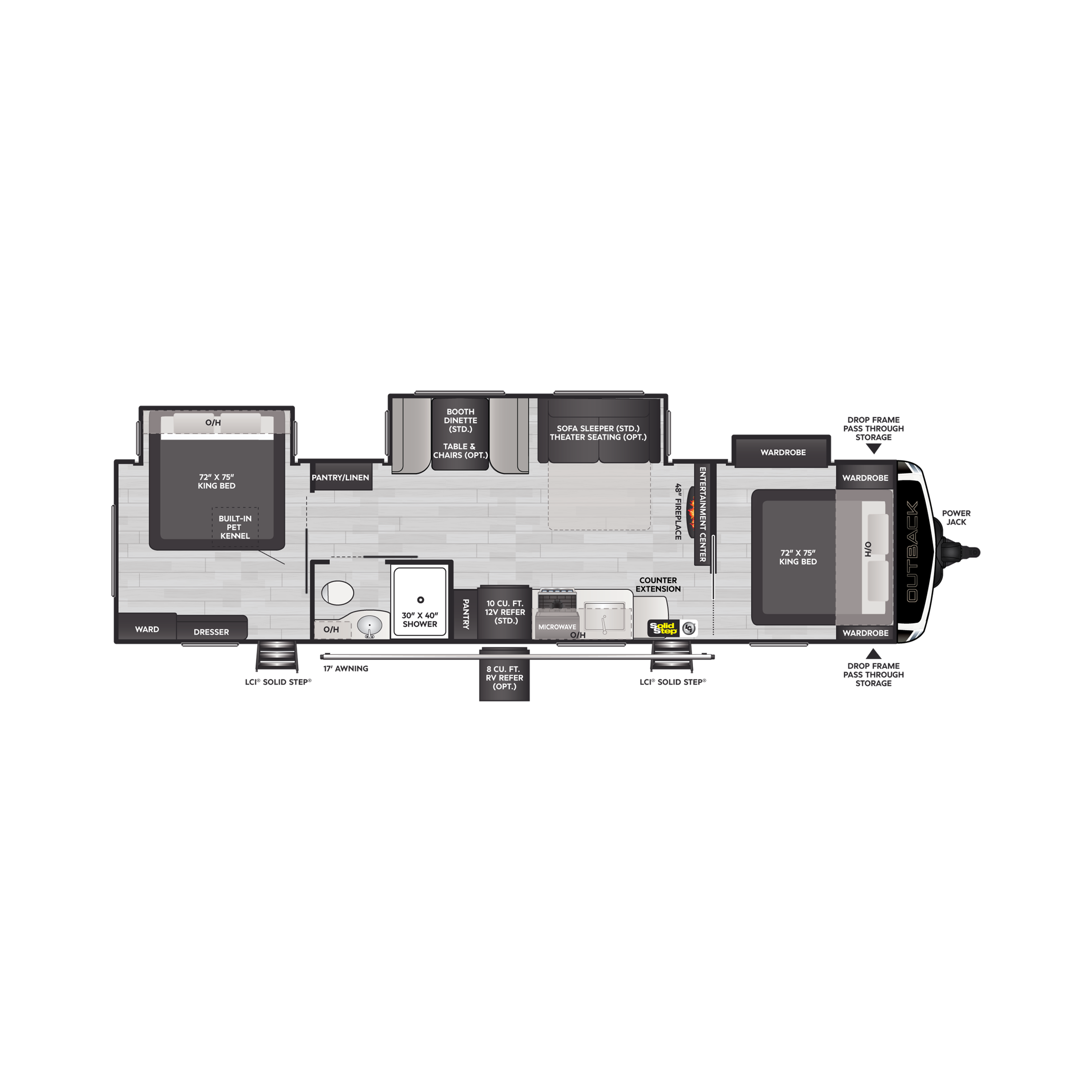 New 2023 Keystone Floorplans - Keystone RV