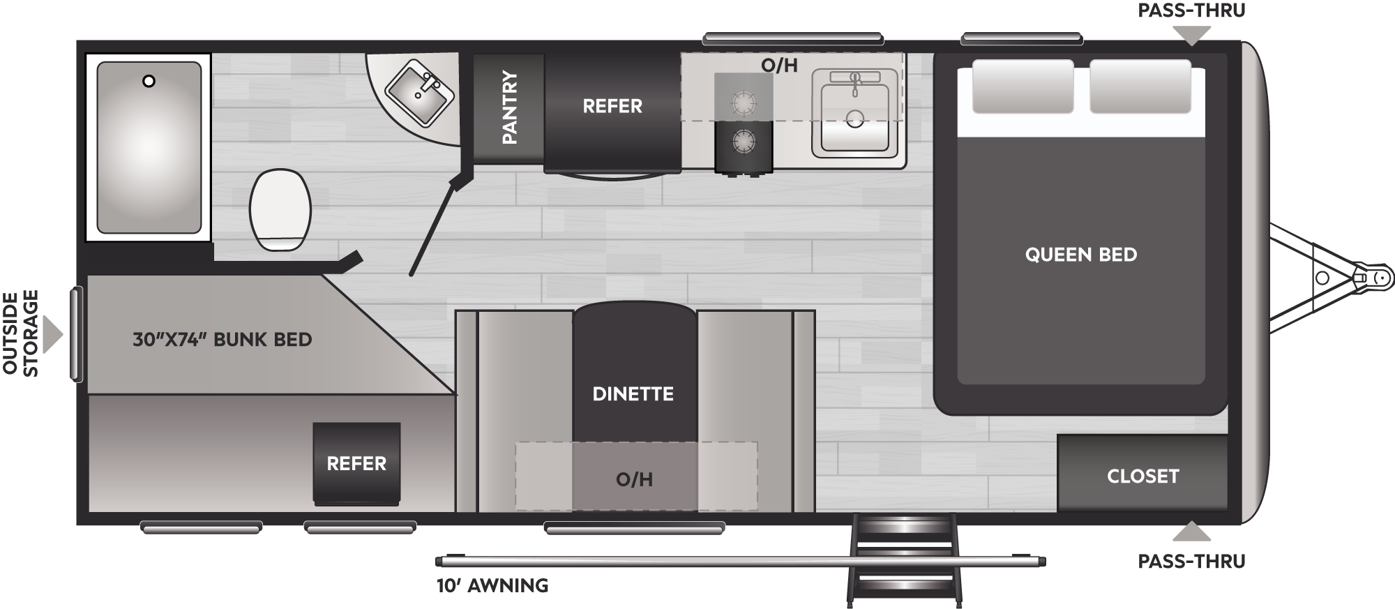 2010 Springdale Travel Trailer Floor Plans | Floor Roma