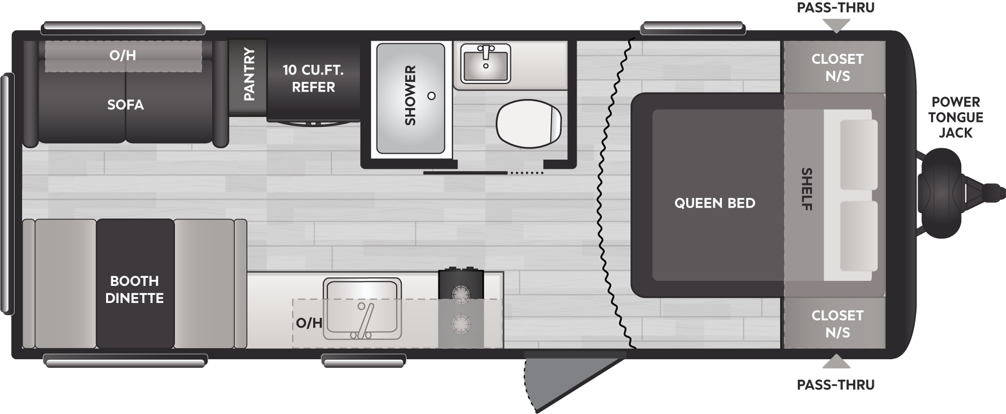 Springdale Classic Double Comfort Travel Trailers - Model 200RLC ...