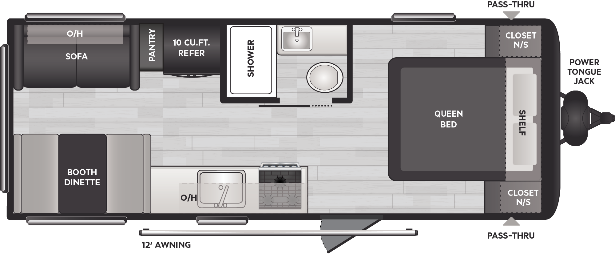 Springdale Classic Double Comfort Travel Trailers - Model 200RLC ...