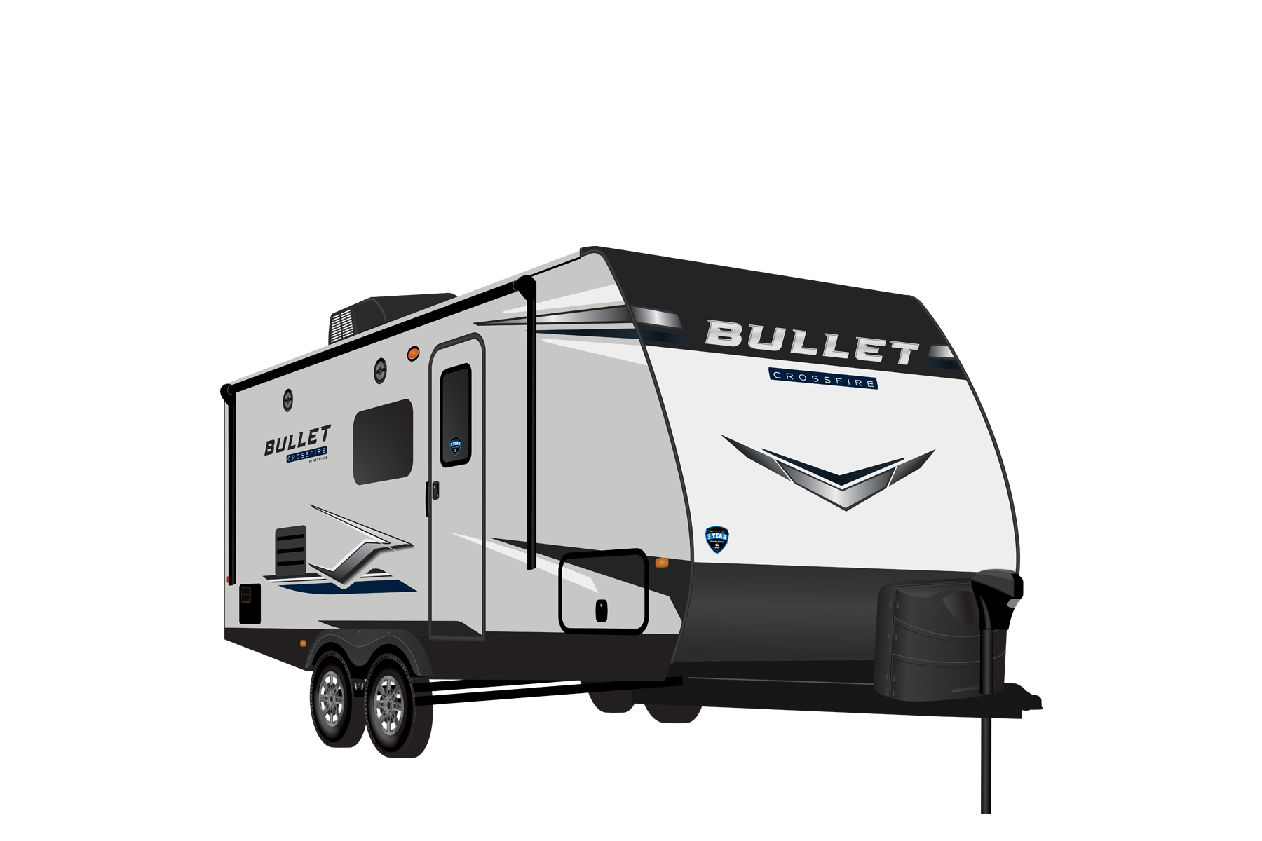 Bullet Crossfire comfort-travel-trailers - Compare Floorplans - Keystone RV