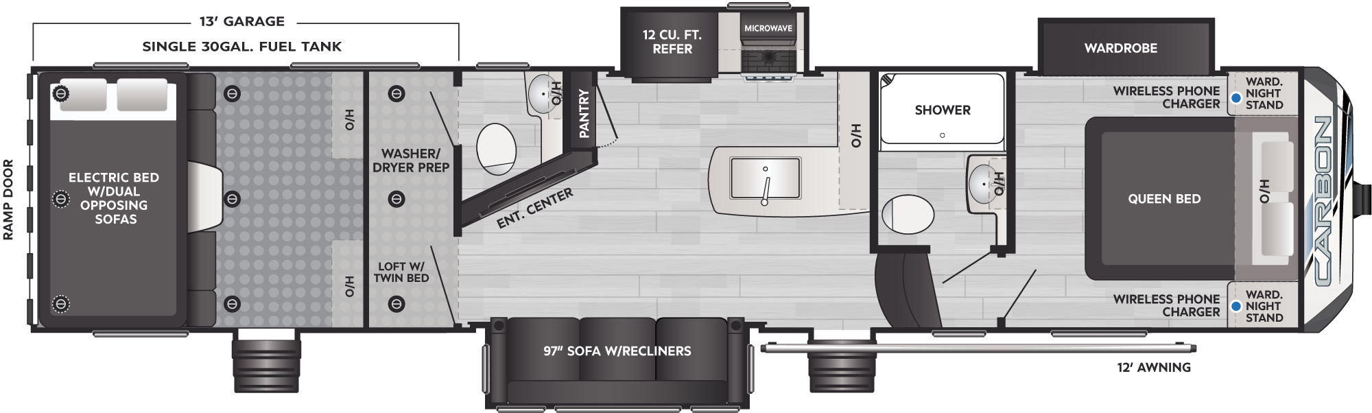 Keystone Carbon Toy Hauler Floor Plans | Floor Roma