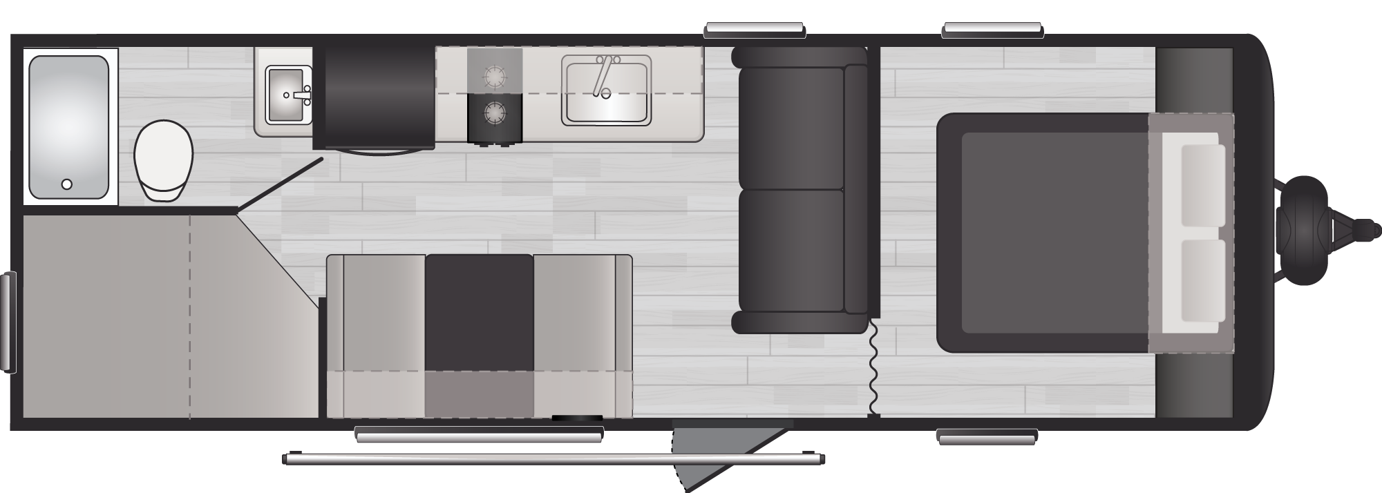 Springdale Classic Double Comfort Travel Trailers - Model 260BHC ...