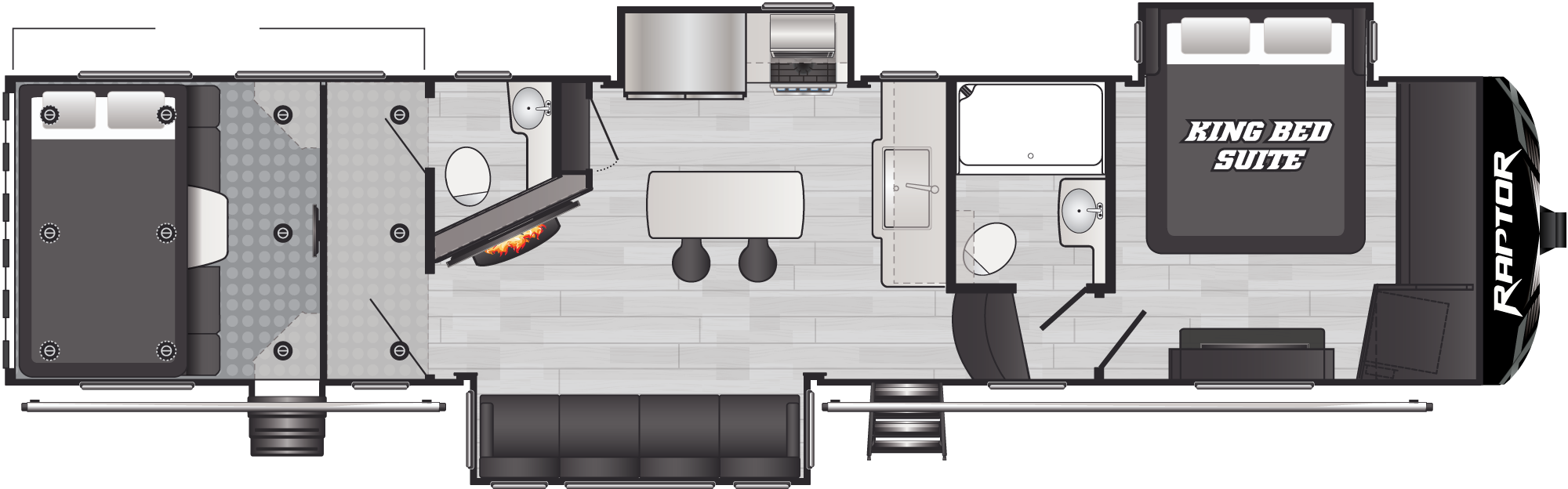 Raptor Toy Haulers Floor Plans - Home Alqu