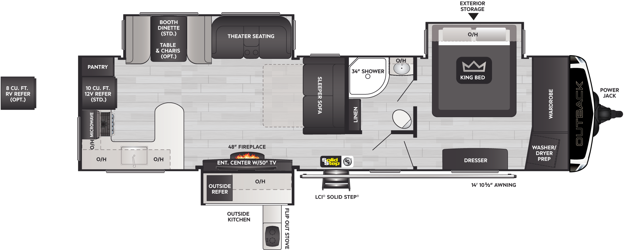 2007 Outback Travel Trailer Floor Plans | Floor Roma
