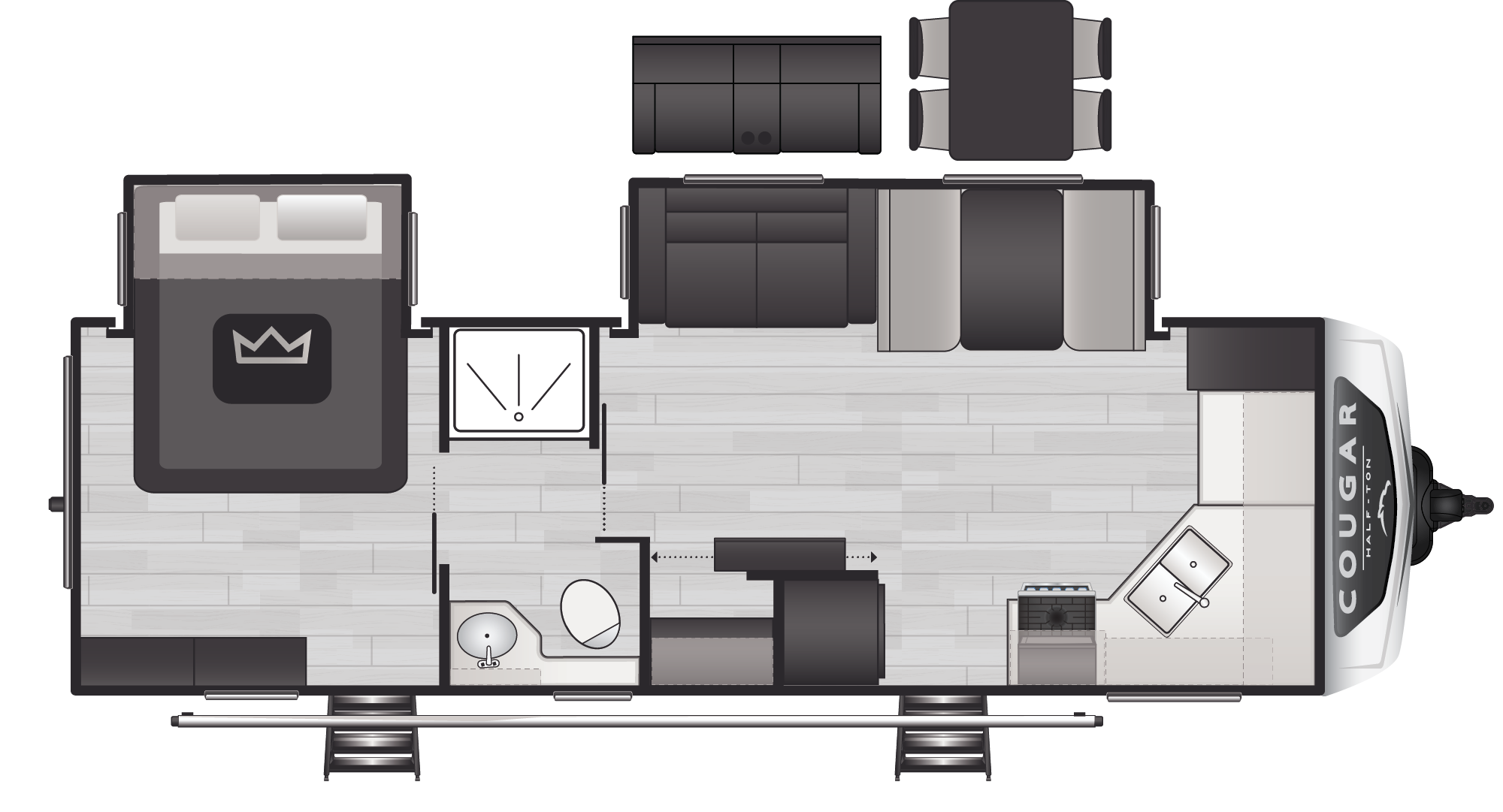 Cougar Travel Trailer Floor Plans