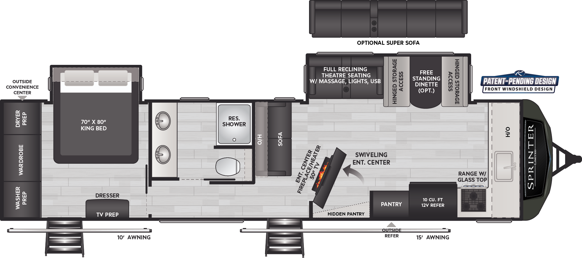 Sprinter Travel Trailer Floor Plans | Floor Roma