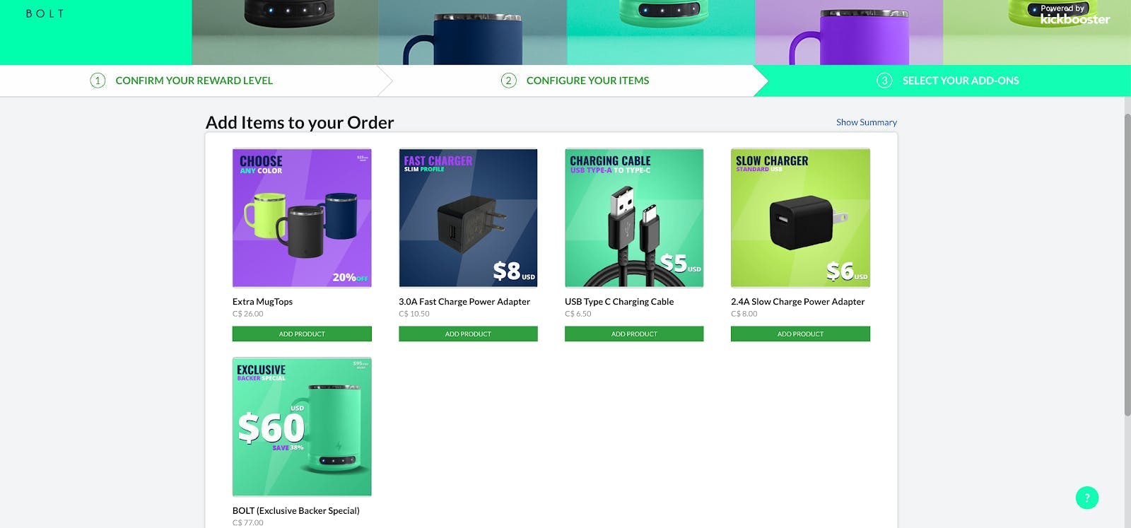 Why You Should Include Add-Ons In Your Pledge Manager Survey | Kickbooster