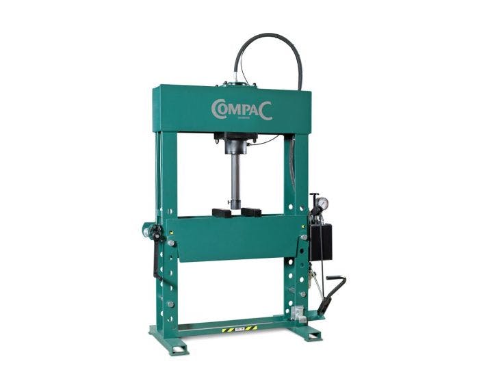 Compac Werkplaatspers 40 ton voetbediend Kopen | Kippers Rijssen