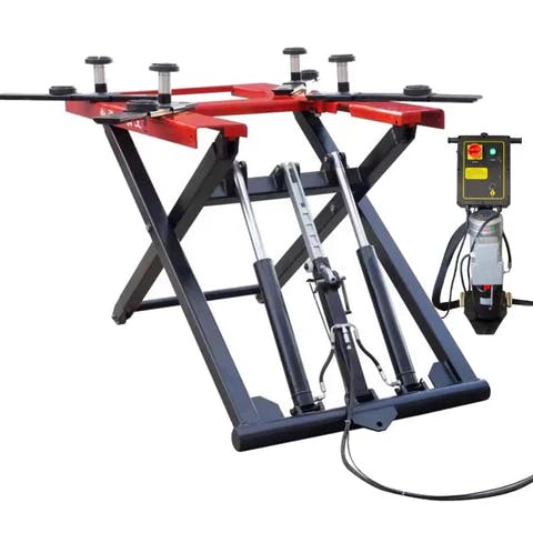 KROFtools 3t auto mobiele schaarlift 11cm plat - 3000 kg Kopen ...