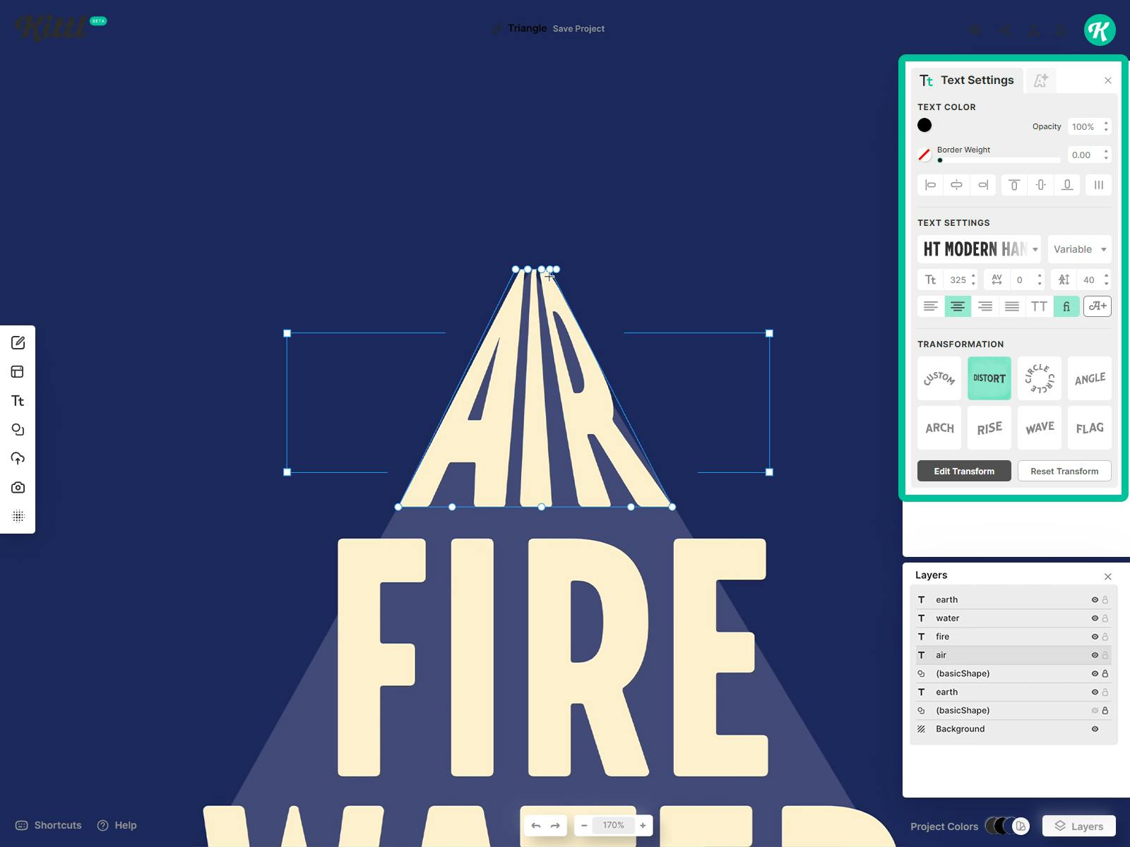 How to fit text inside of shapes (without Illustrator) | Tutorial ...