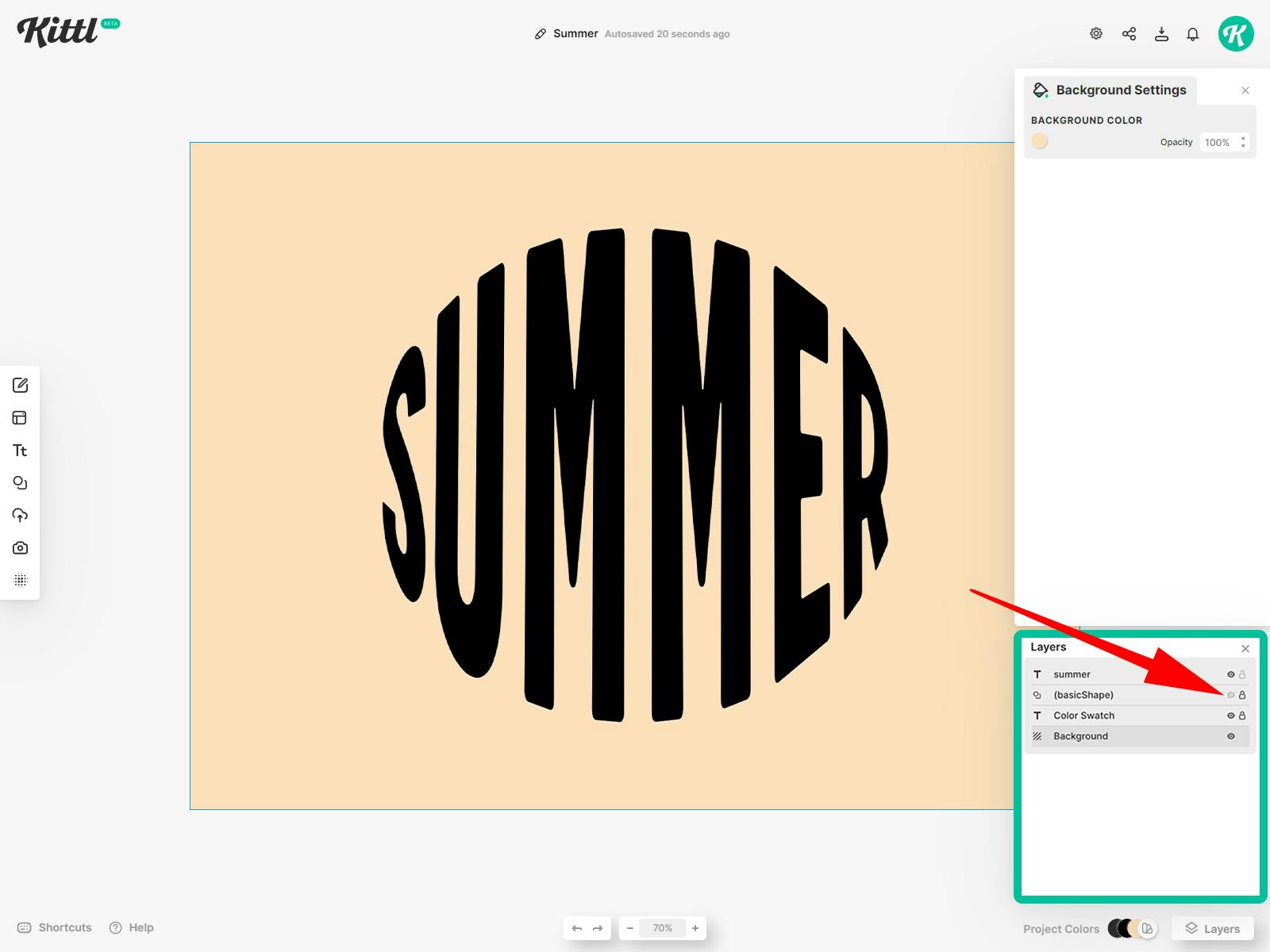 Easily Fit Text Inside Of Shapes | kittl