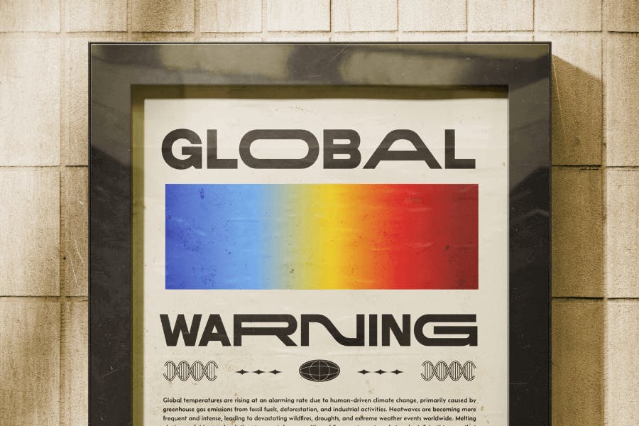 10 Creative Climate Change Poster Design Ideas