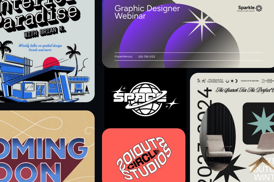 Atomic Age design: A Guide to Retro-Futuristic Graphic Style