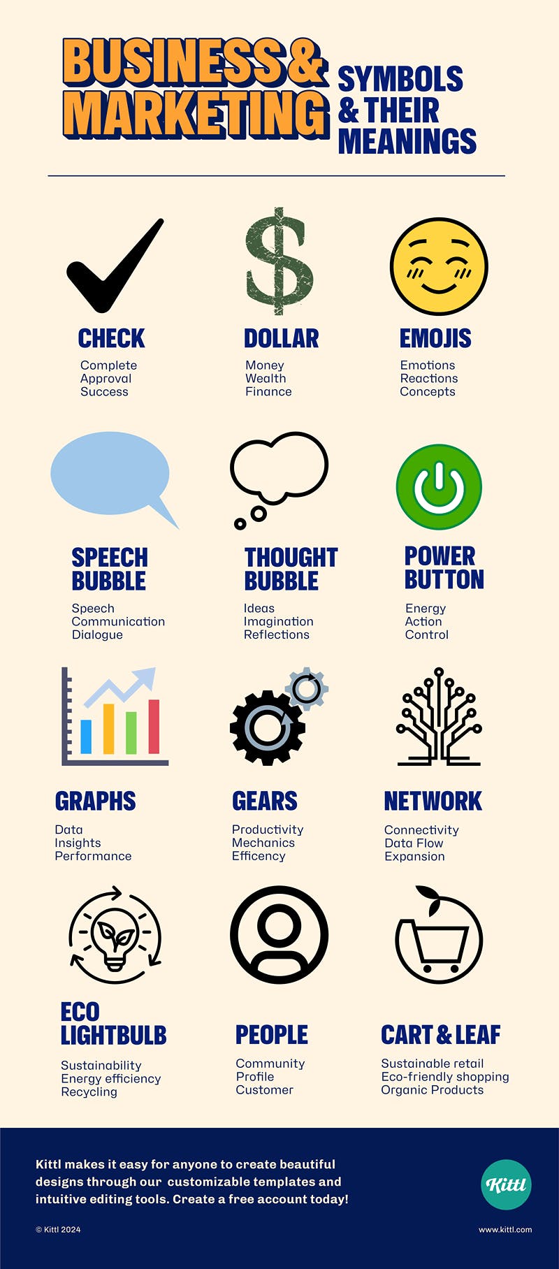 Complete list: 40+ popular symbols and meanings in design - Kittl Blog ...