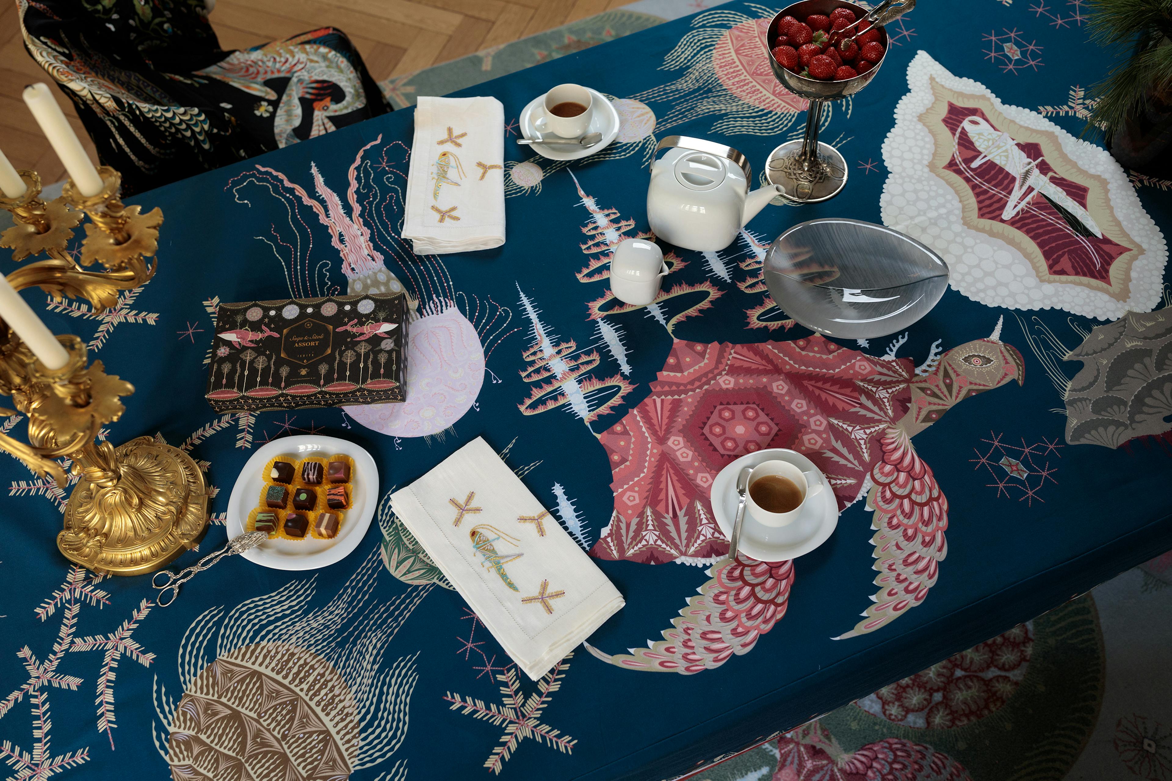 Interior installation at Salon Dahlmann | Klaus Haapaniemi & Co.